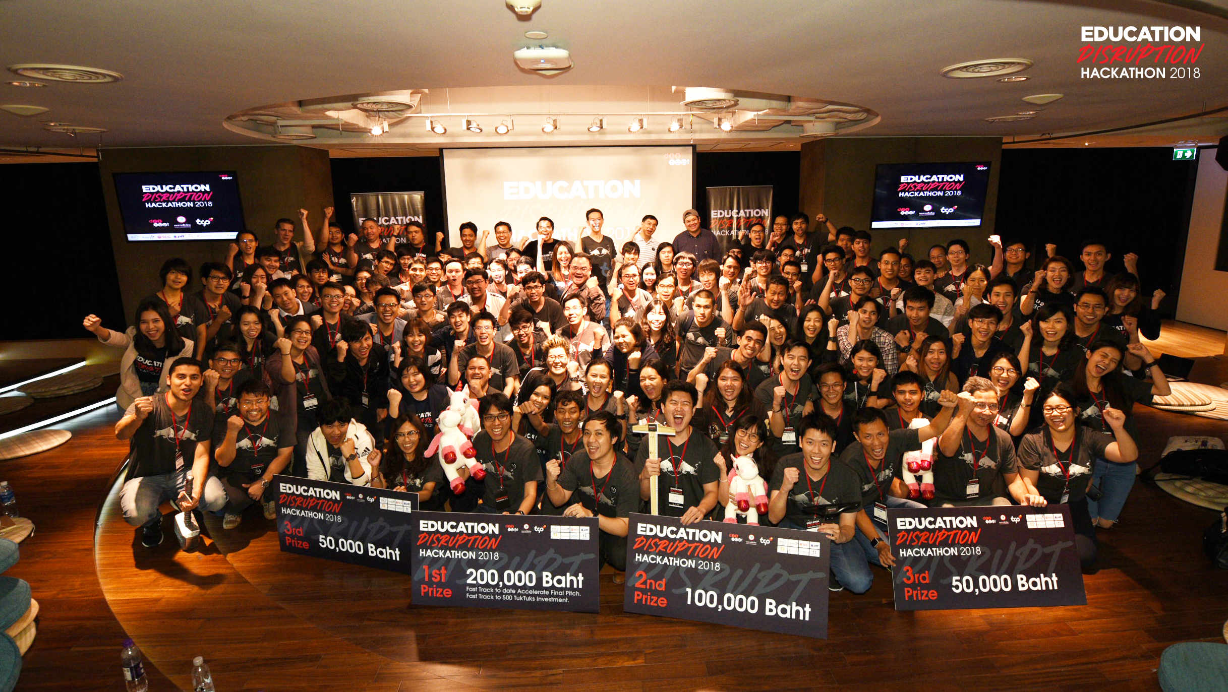 Education Disruption Hackathon 2018's Winners